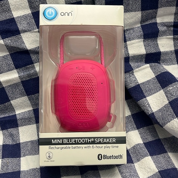 Onn. | Portable Audio & Video | Nib Onn Mini Bluetooth Speaker Hot Pink ...